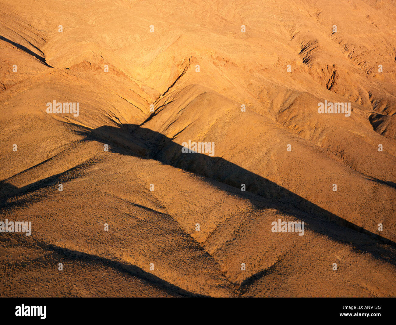 Aerial view of desert landscape Stock Photo - Alamy