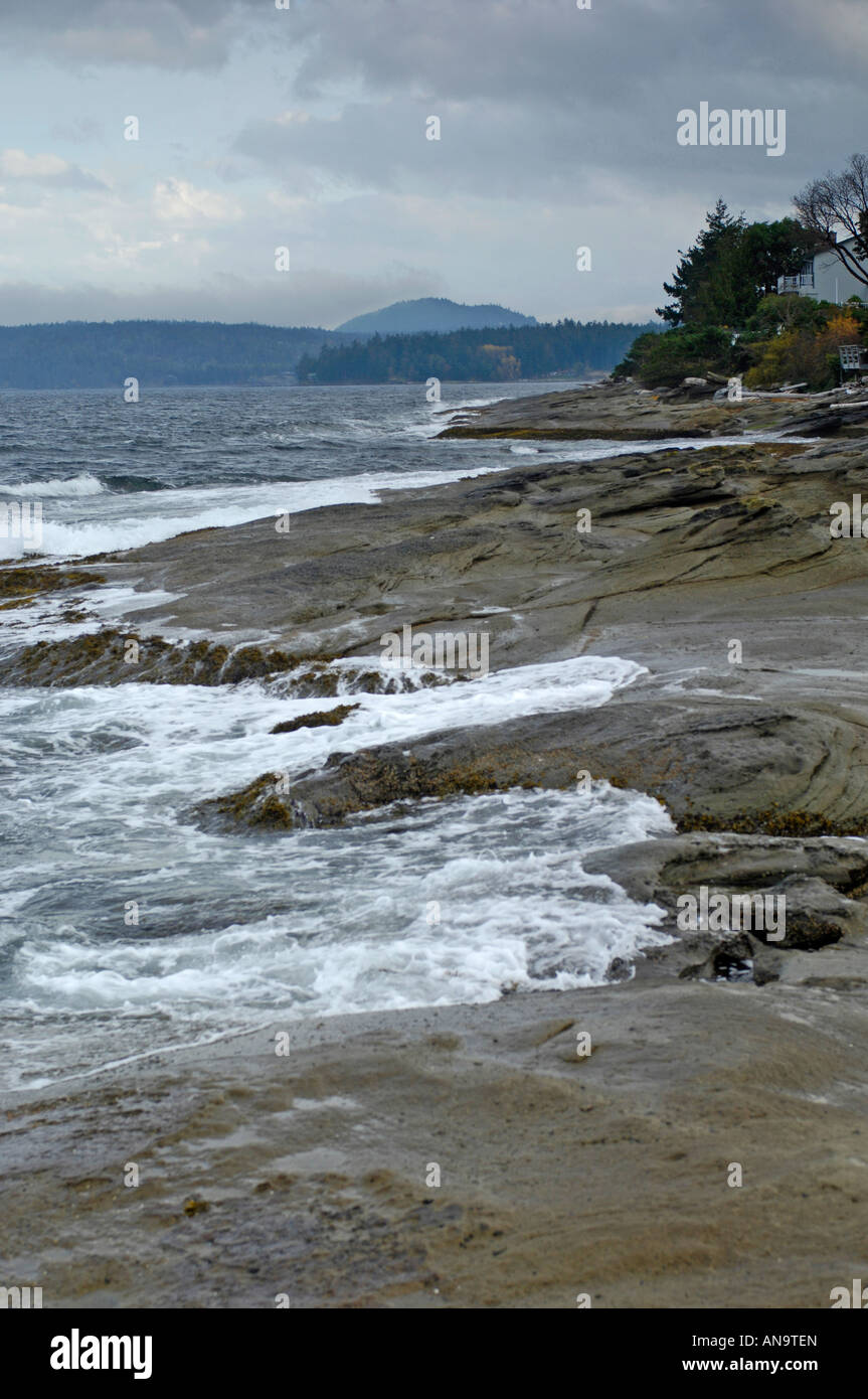 Nanoose Bay Gorgia Strait Pacific Rim BC Stock Photo - Alamy