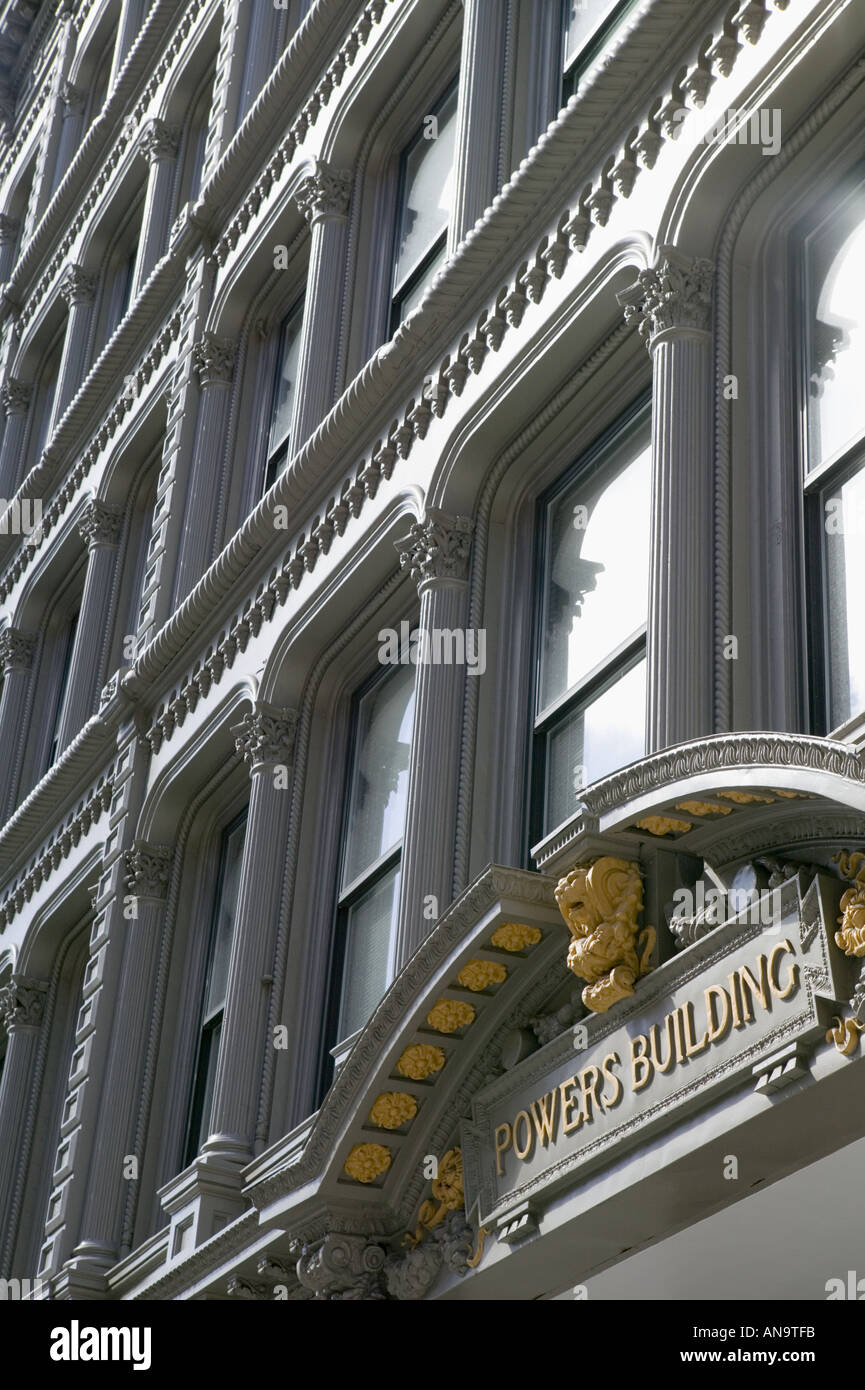 Powers Building detail Rochester New York Stock Photo - Alamy