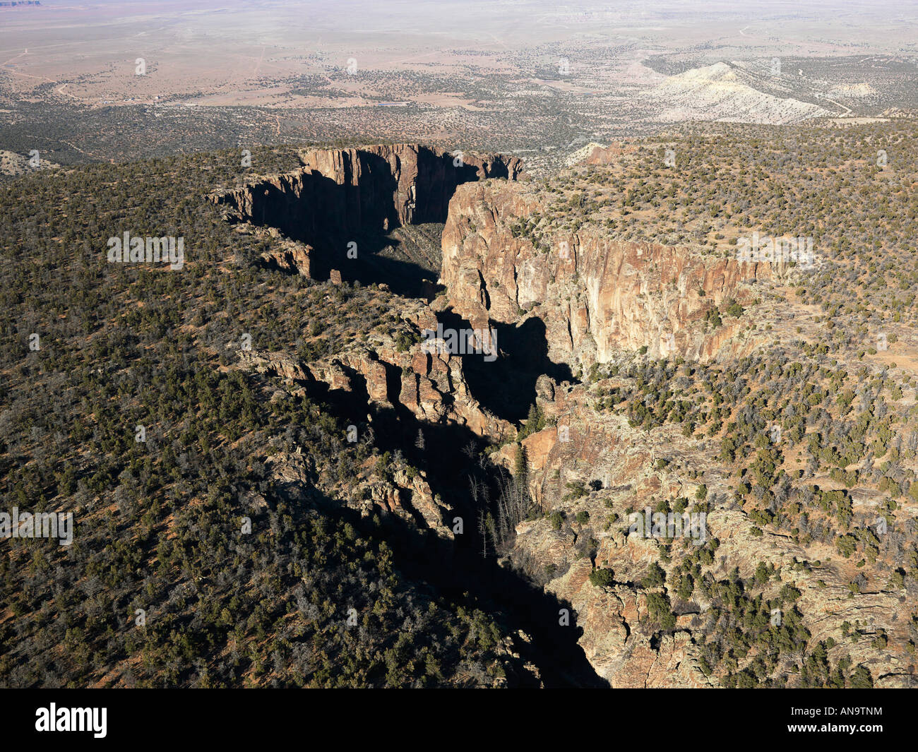 Aerial landscape in southwest Arizona desert Stock Photo - Alamy