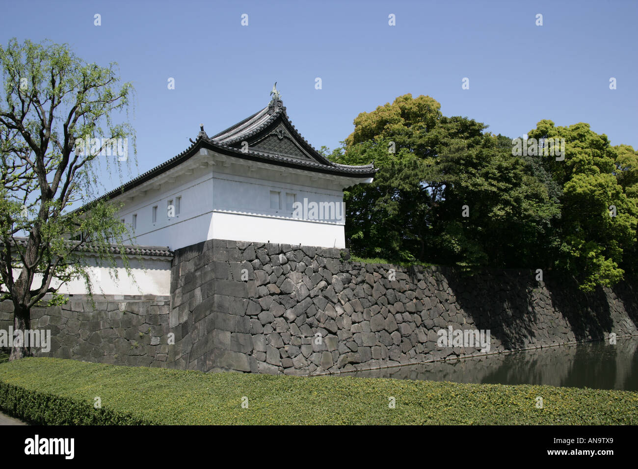 Japanese Imperial Palace Stock Photo - Alamy