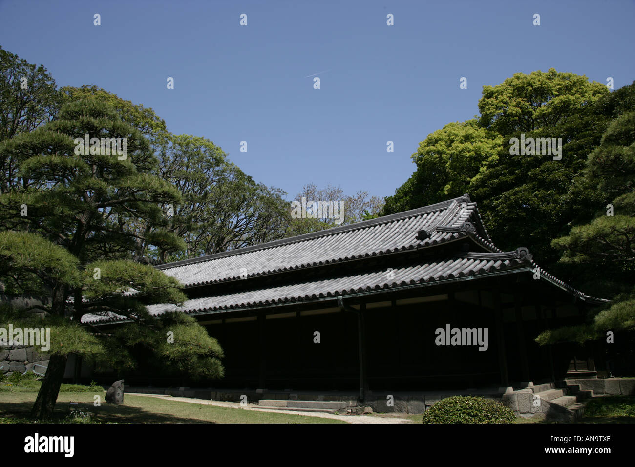 Japanese Imperial Palace Stock Photo - Alamy