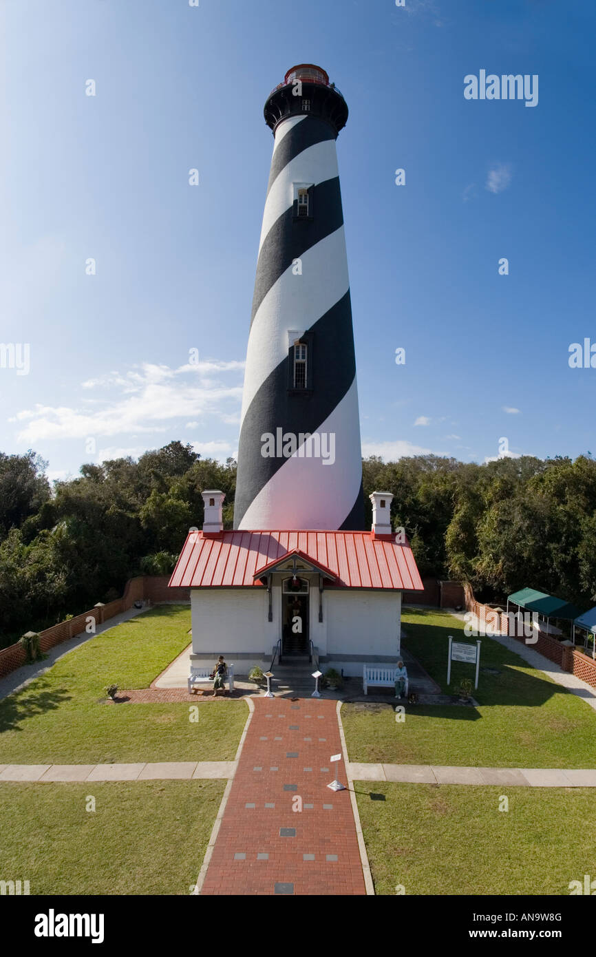 steps inside lighthouse to top St Augustine Lighthouse and Museum St ...