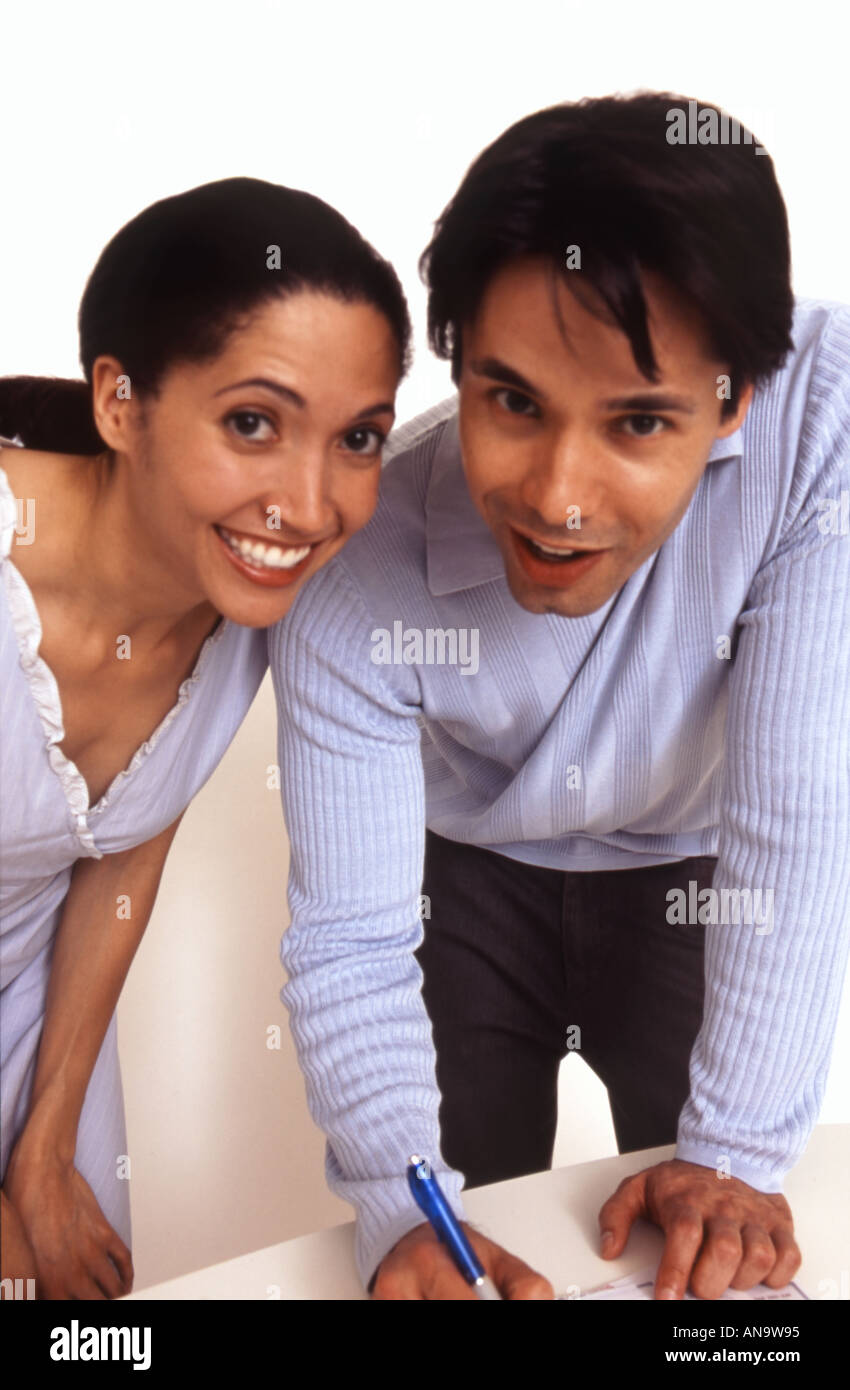 Man fill out documents hi-res stock photography and images - Alamy