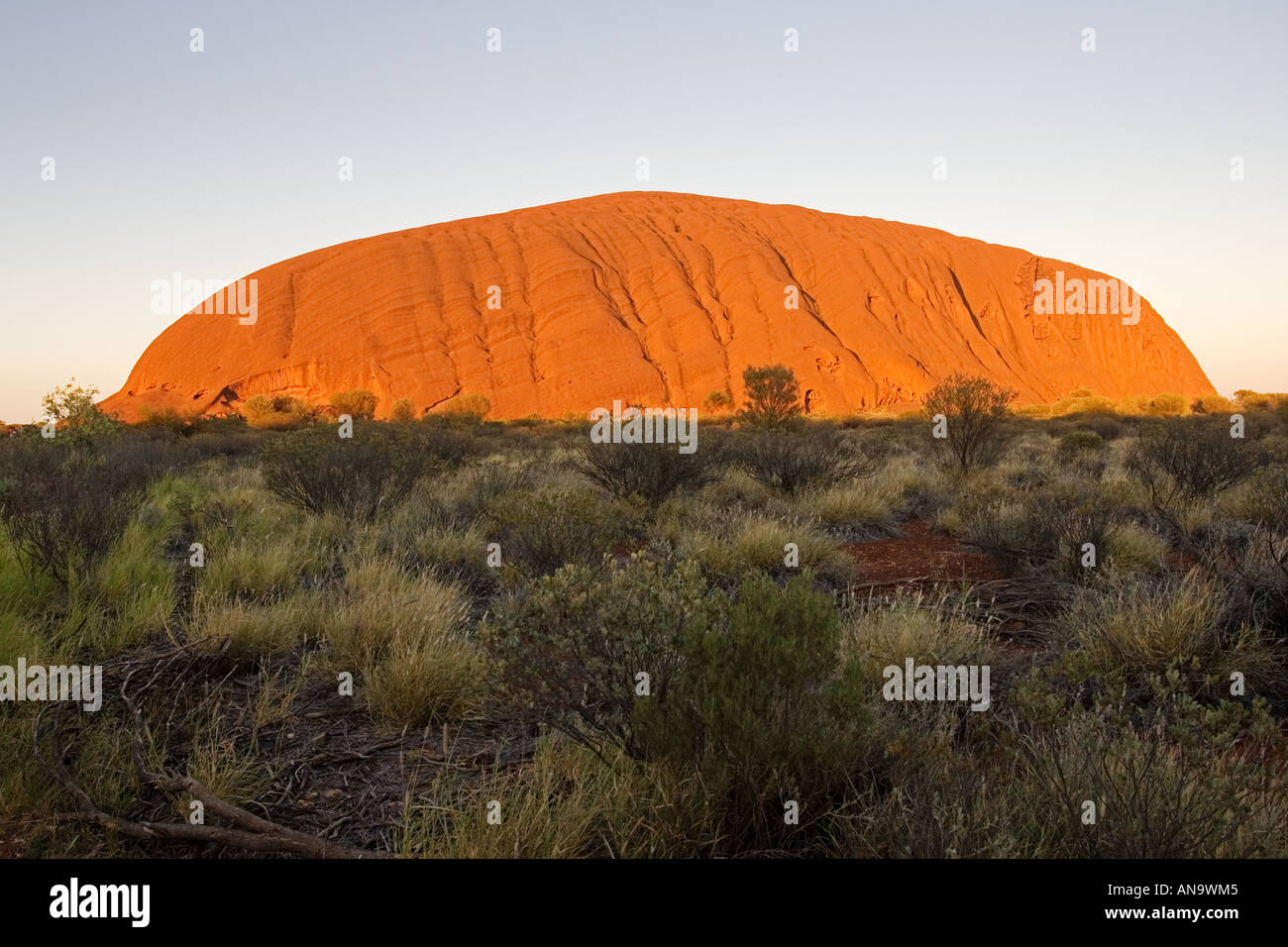 Ayers Rock Uluru Red Centre Australia Stock Photo - Alamy