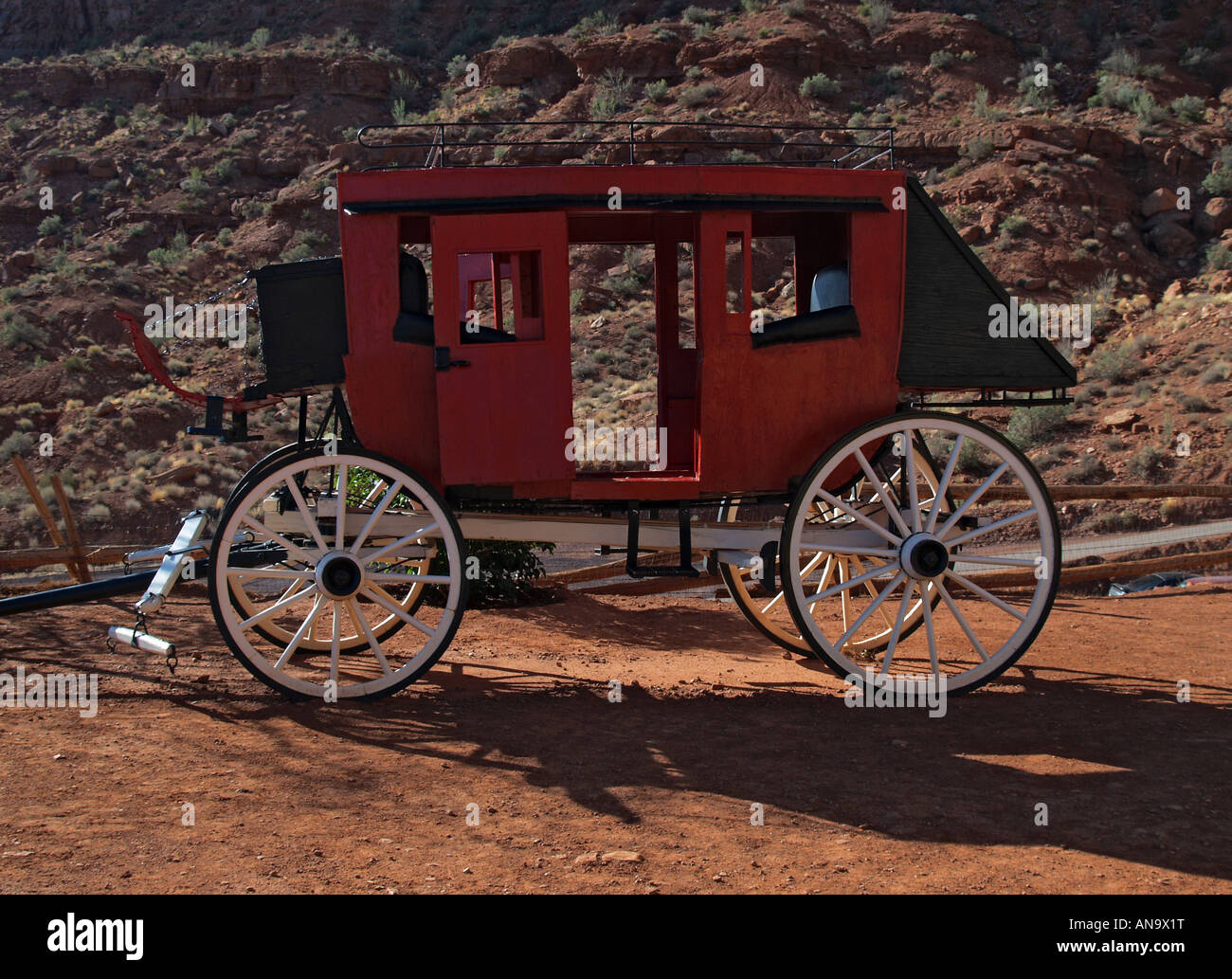 Old West Stagecoach Stock Photo - Alamy