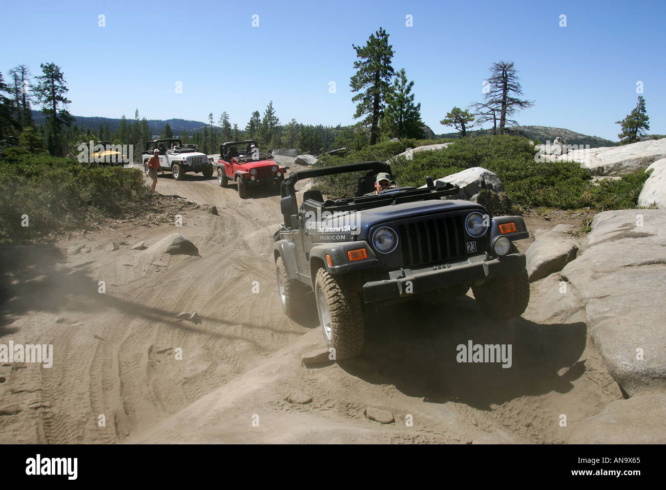 The Rubicon trail, Lake Tahoe Nevada. One of the toughest 4 x 4 trails ...