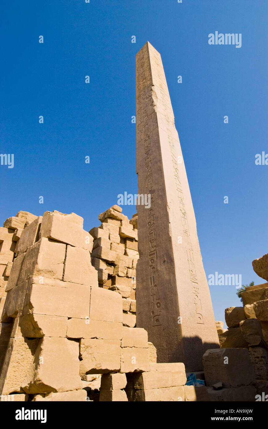 Karnak temple egypt reconstruction hi-res stock photography and images ...