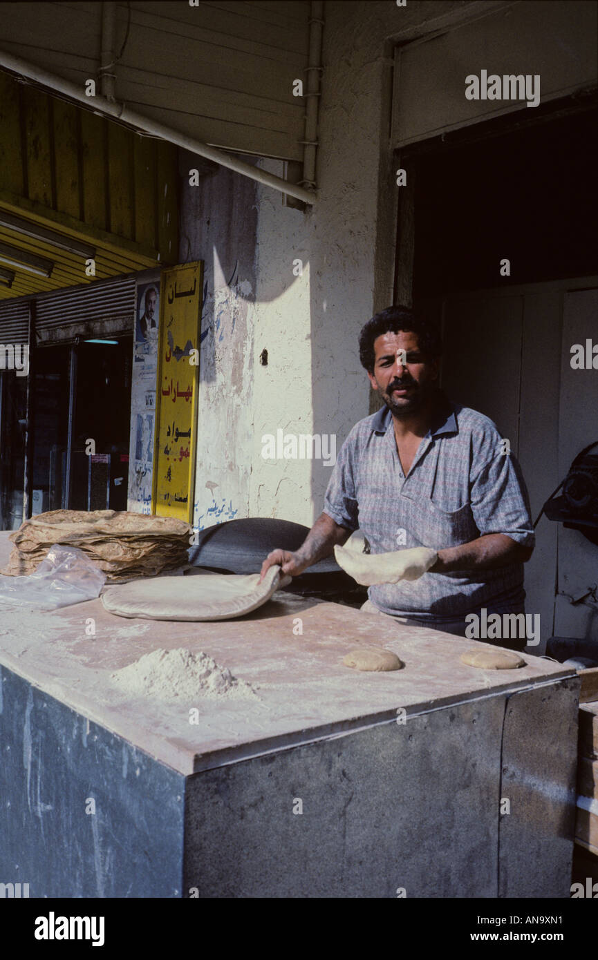 outdoor bakery in Jordan Stock Photo - Alamy