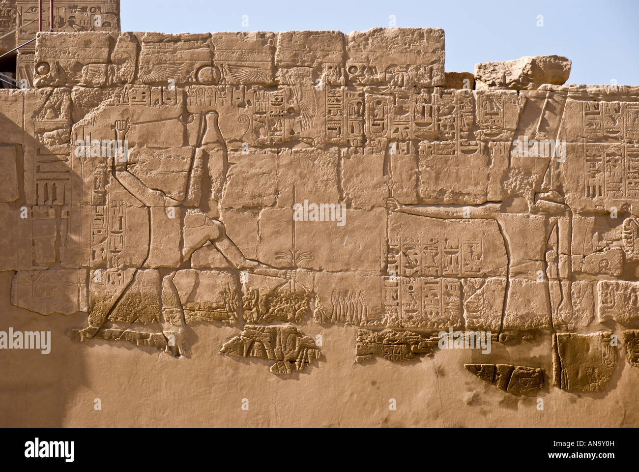 Karnak temple egypt reconstruction hi-res stock photography and images ...