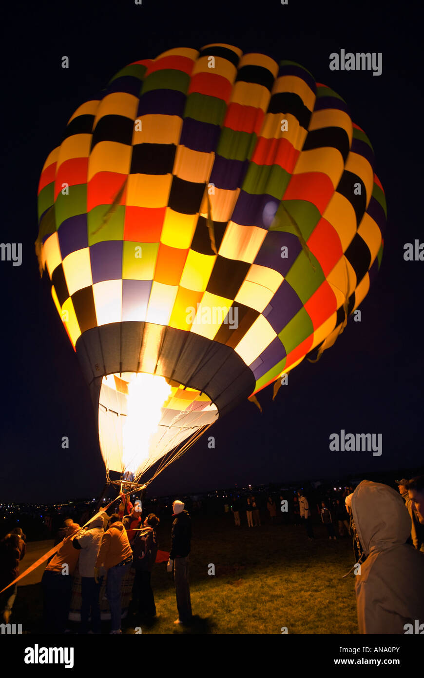 Dawn Patrol Show at Balloon Fiesta Albuquerque, New Mexico, USA Stock ...