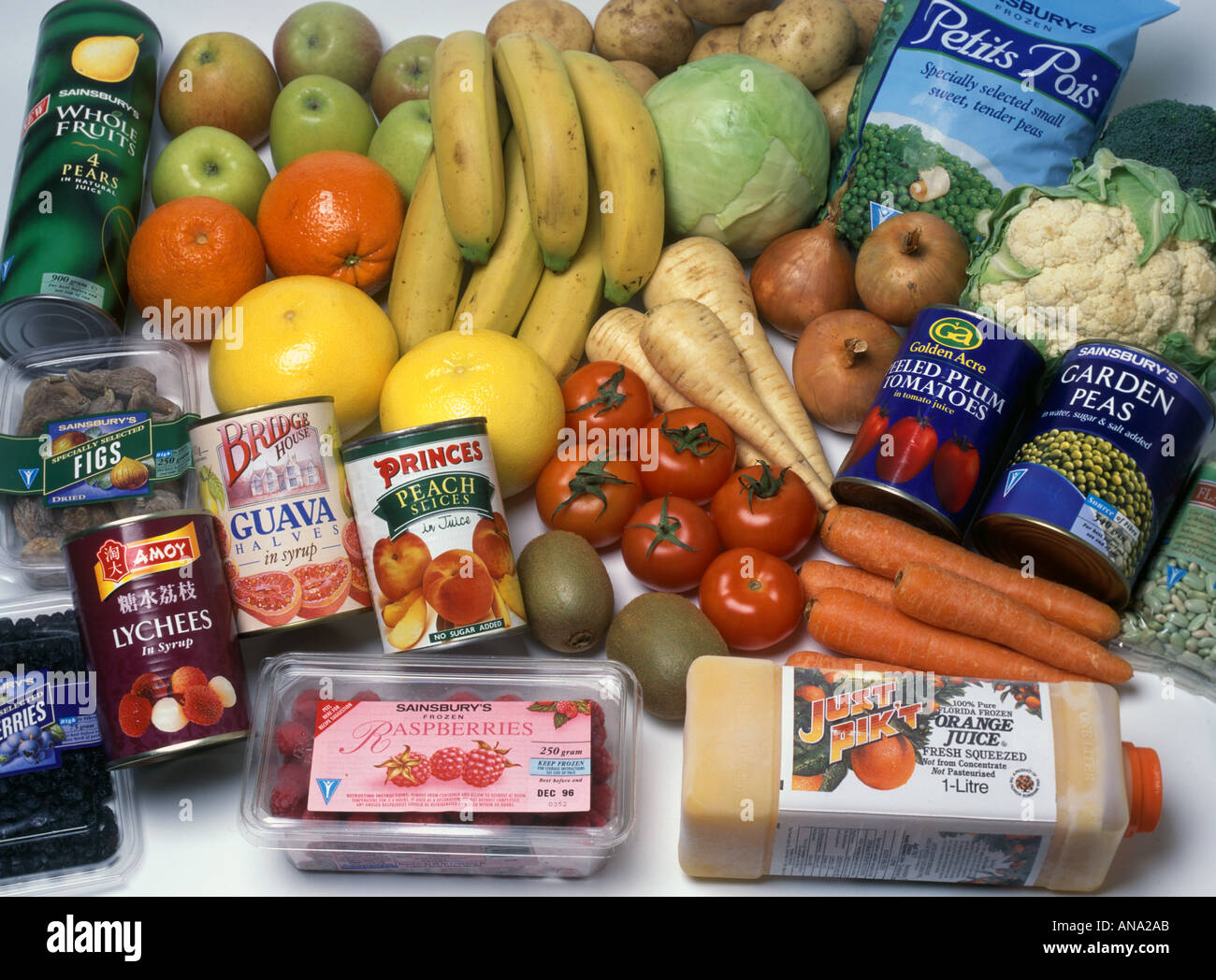 Tinned foods preserved hi-res stock photography and images - Alamy