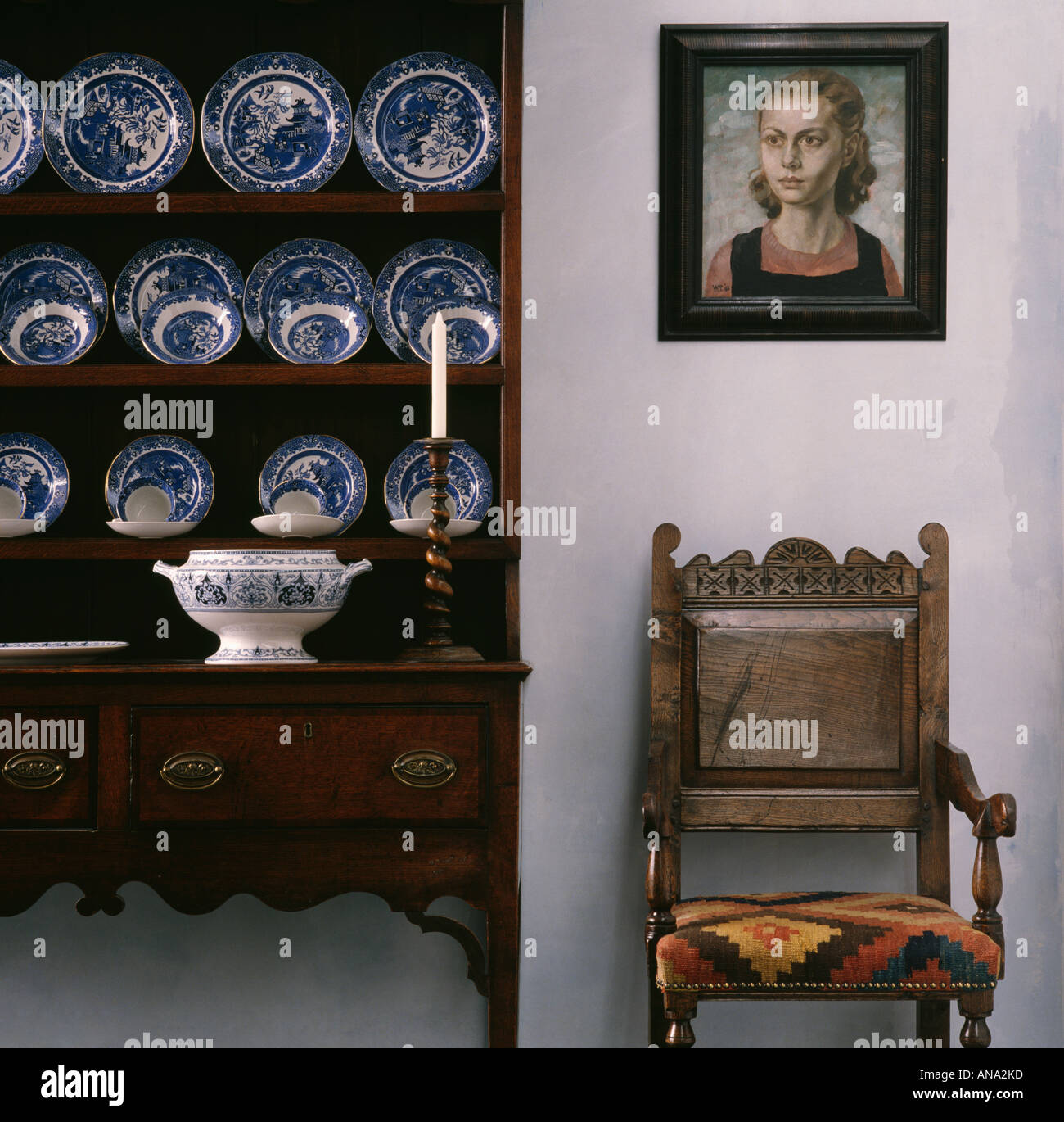 Traditional House Interior Stock Photo - Alamy