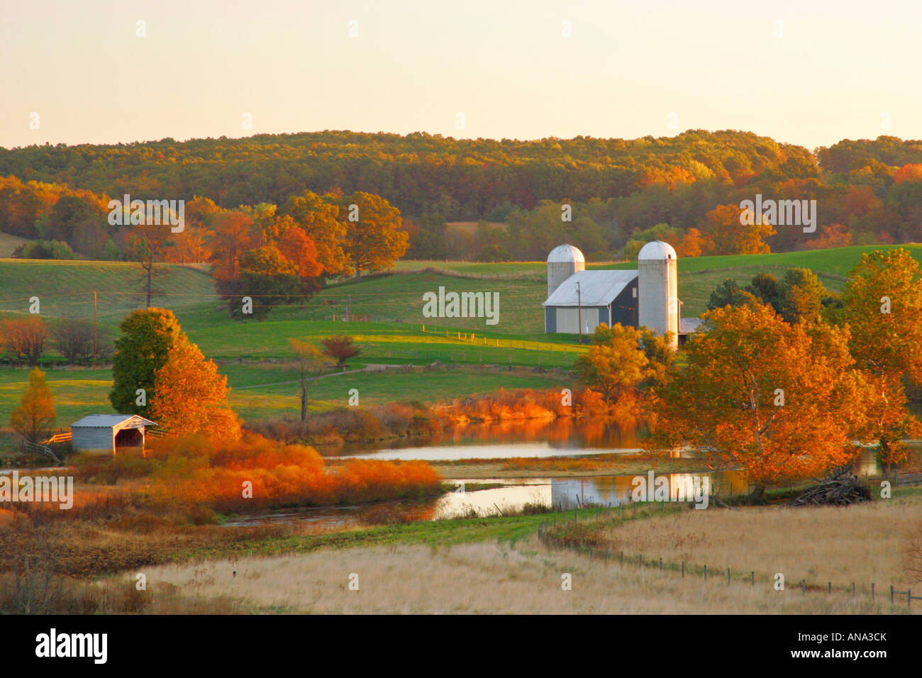 Farm, Swoope, Shenandoah Valley, Virginia, USA Stock Photo - Alamy