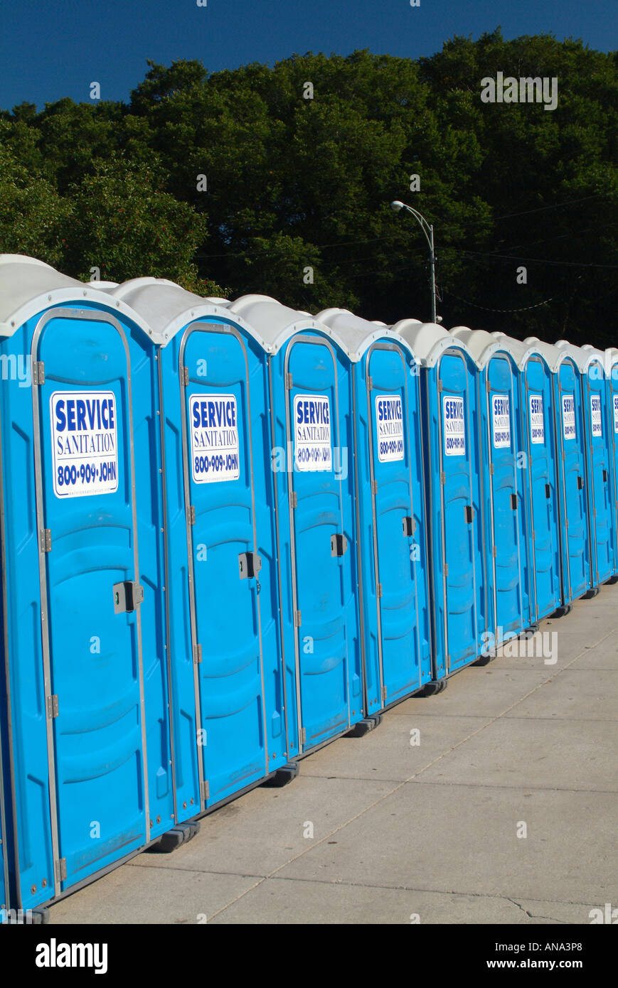Portable Lavatories near Grant Park for use at Open Air Cinema in ...