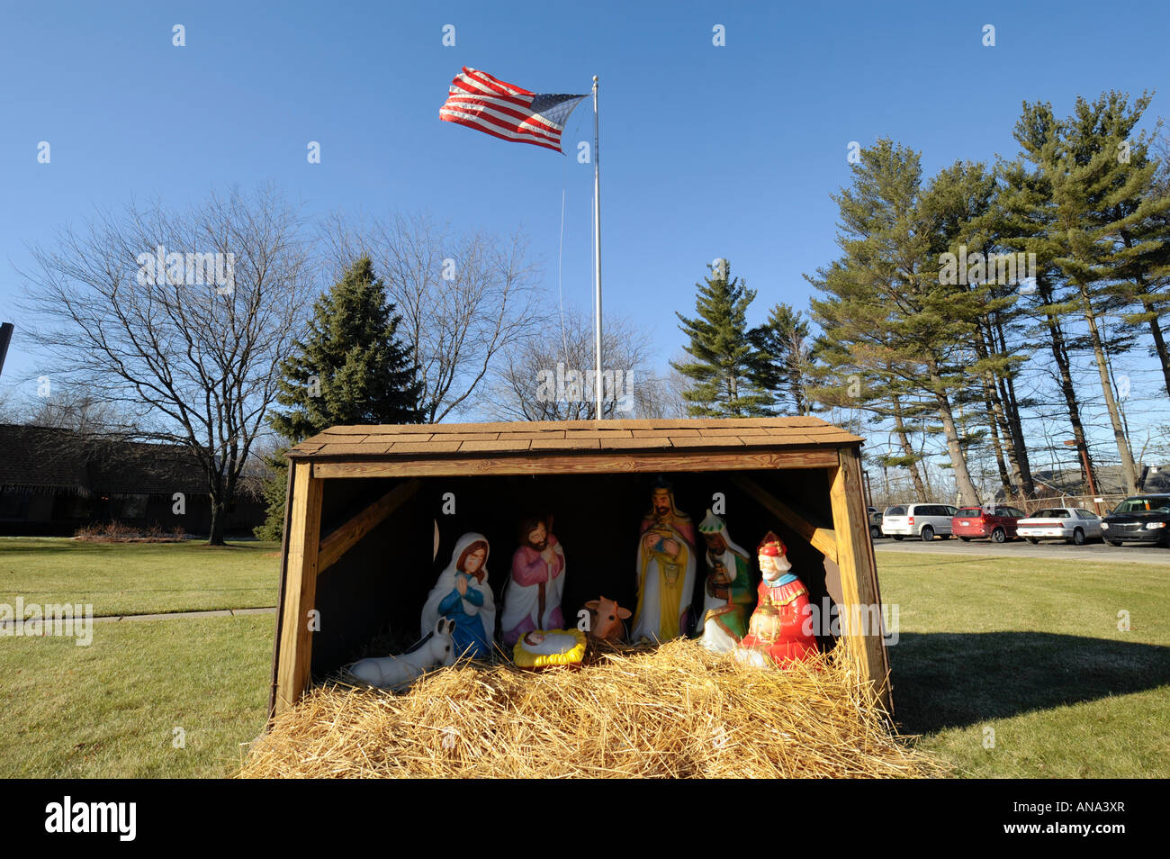Manger scene hi-res stock photography and images - Alamy