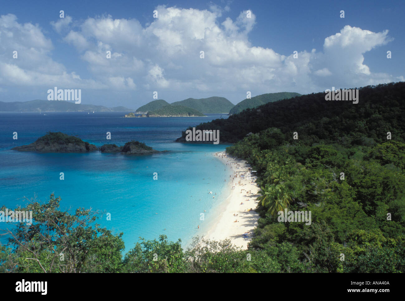Trunk bay beach st john u s virgin islands hi-res stock photography and ...
