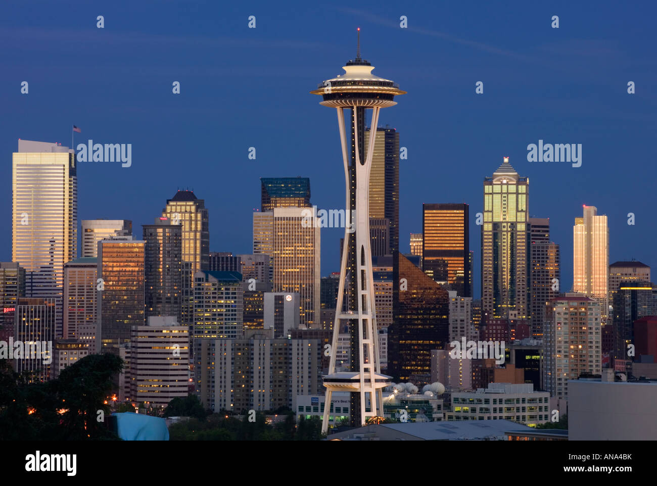 Kerry park overlook seattle hi-res stock photography and images - Alamy