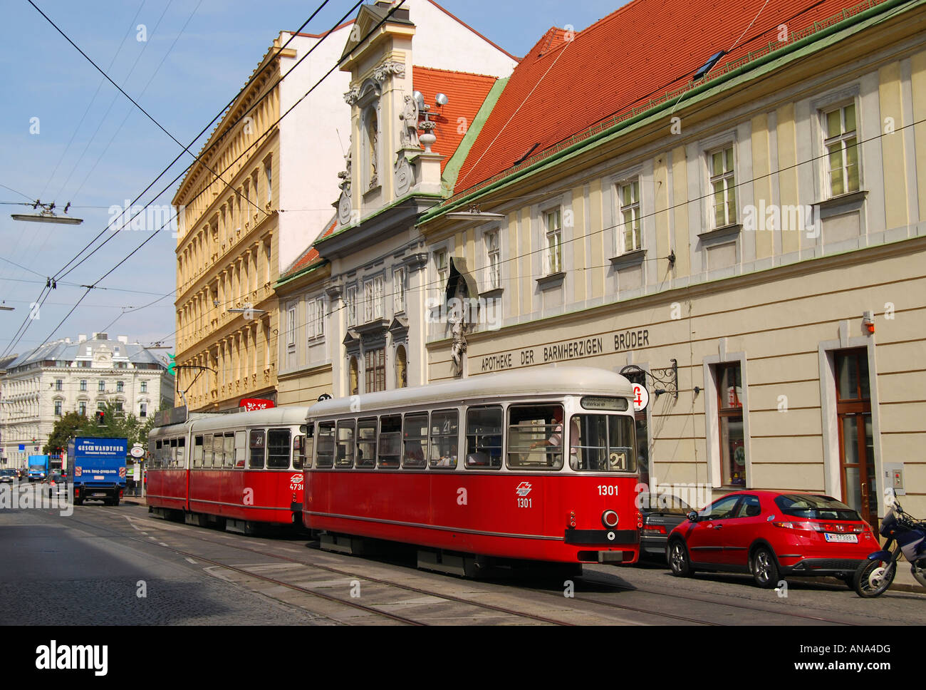Vienna Public Trams Transport High Resolution Stock Photography and ...