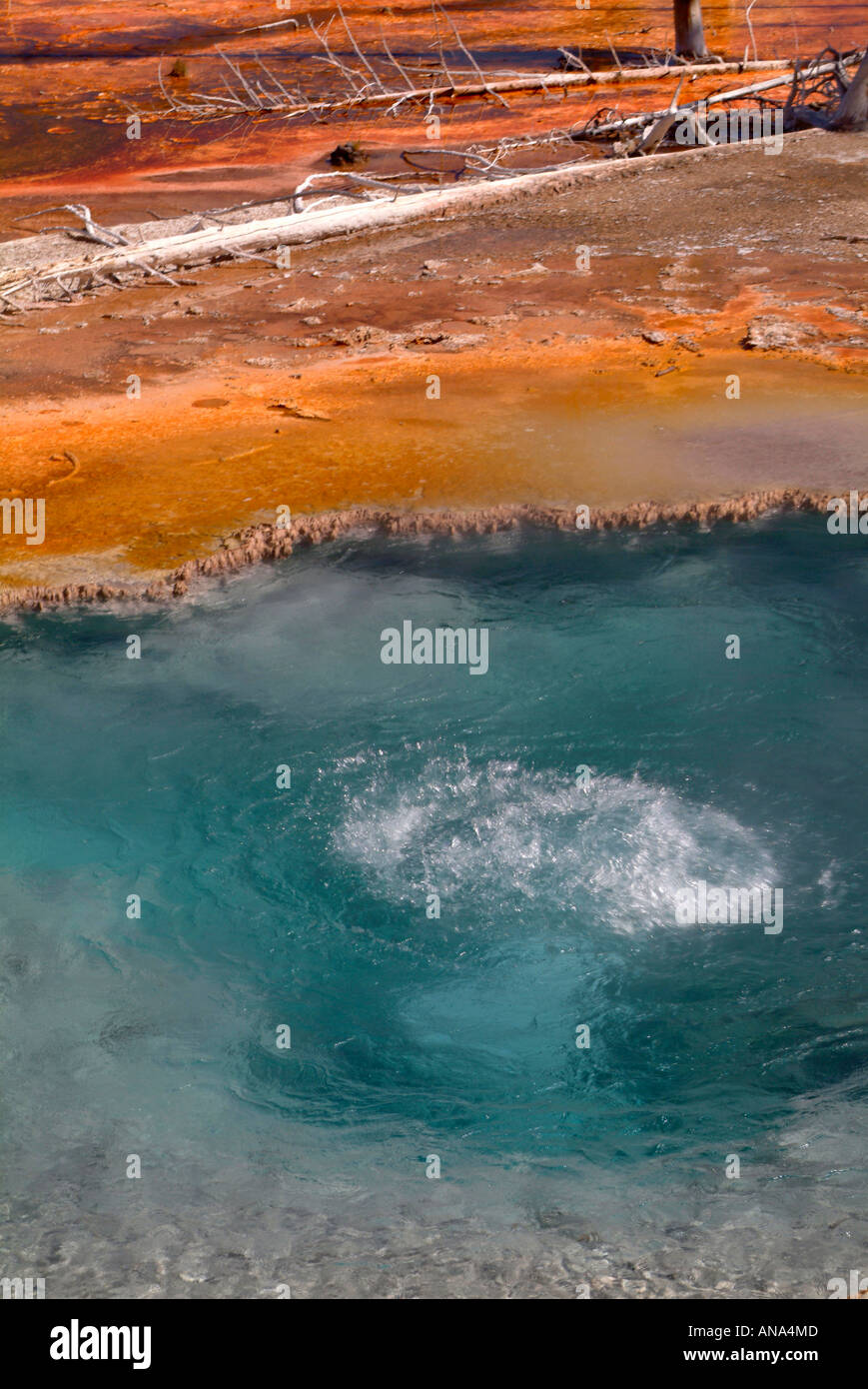 Volcanic tableland yellowstone national park hi-res stock photography ...