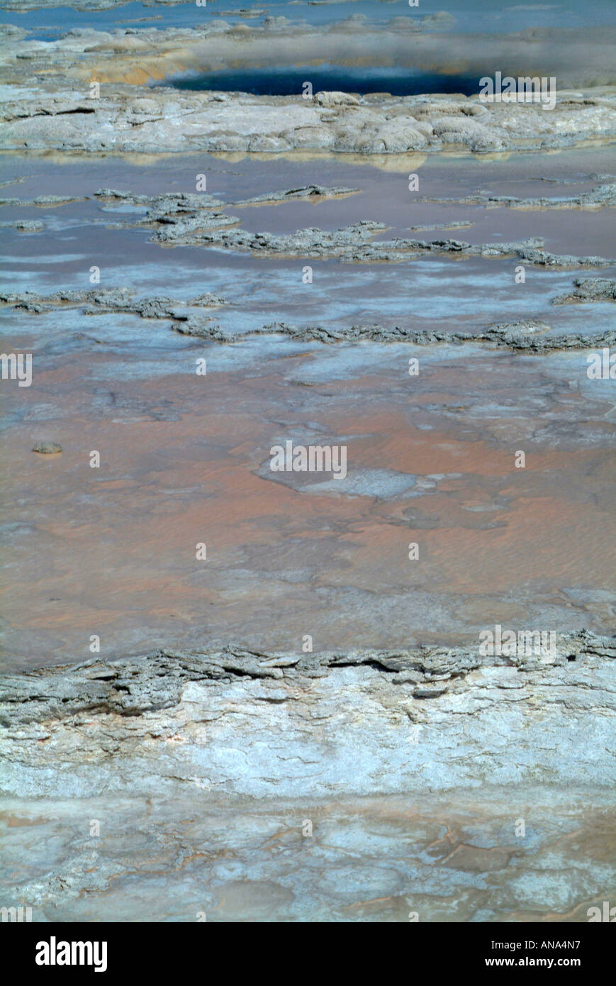 Volcanic tableland yellowstone national park hi-res stock photography ...