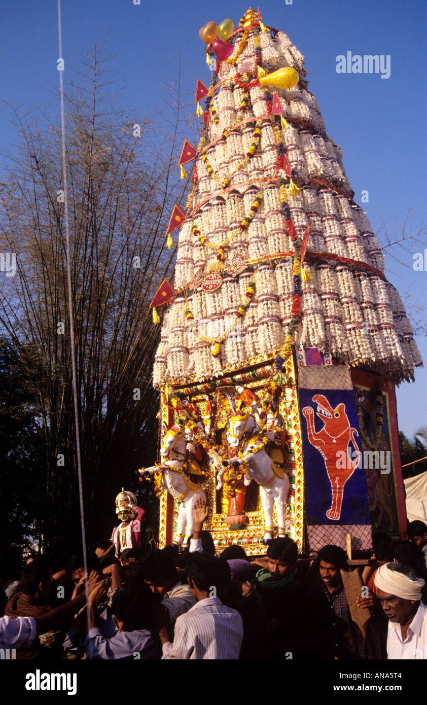Chinakkatoor pooram hi-res stock photography and images - Alamy