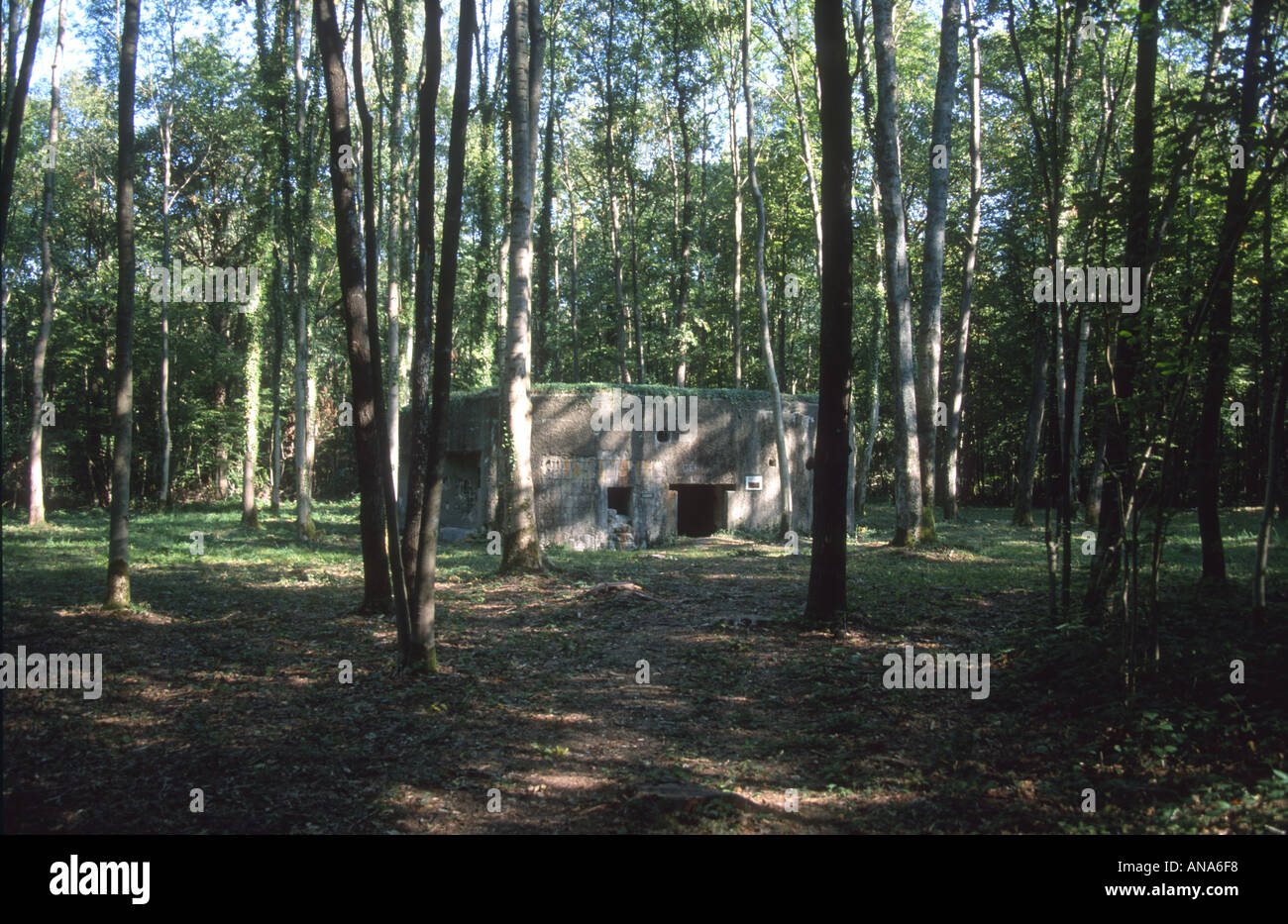 Maginot Line Fortification France Stock Photo - Alamy