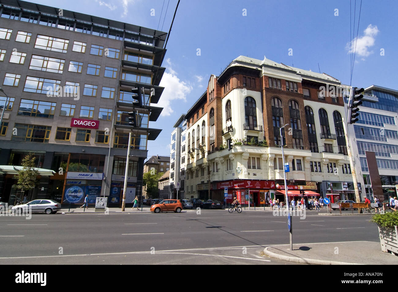 building on vaci utca Stock Photo - Alamy