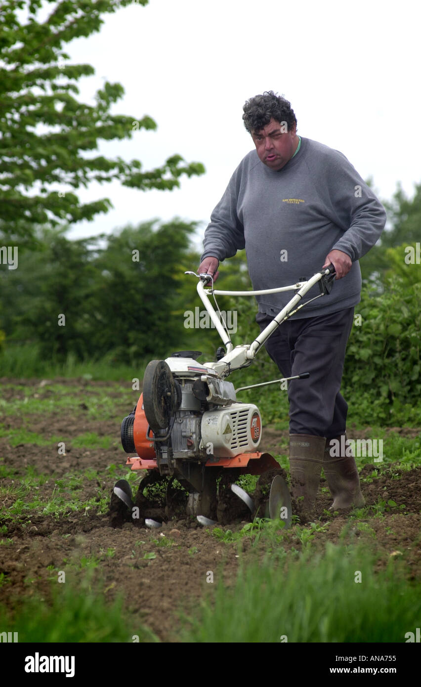 Garden rotavator hi-res stock photography and images - Alamy