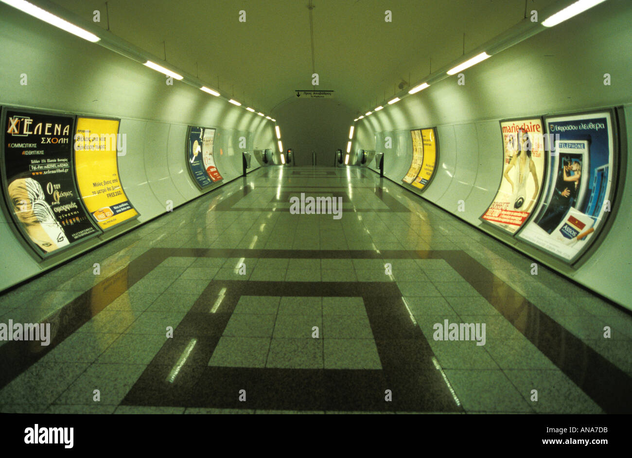 Syntagma metro station hi-res stock photography and images - Alamy
