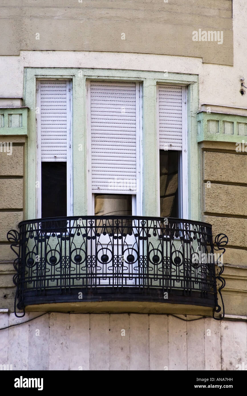 window with balcony Stock Photo - Alamy