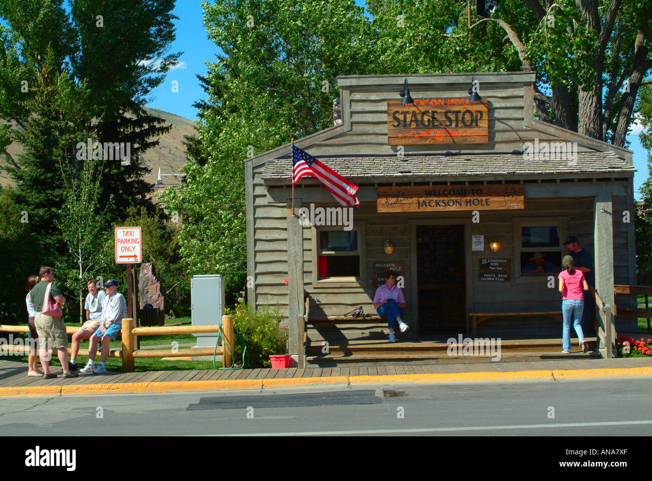 Stagecoach stop hi-res stock photography and images - Alamy
