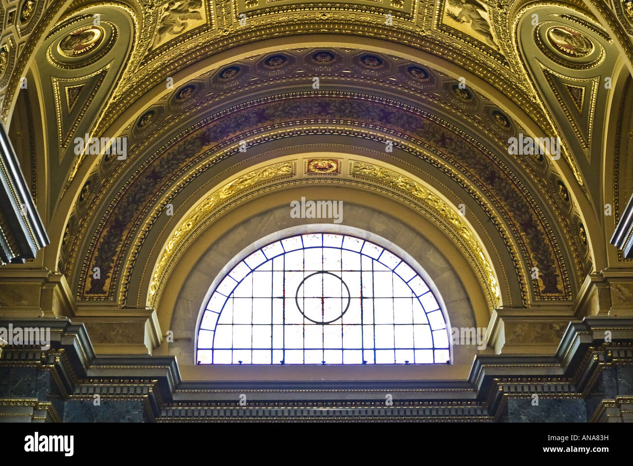Saint stephens basilica window hi-res stock photography and images - Alamy