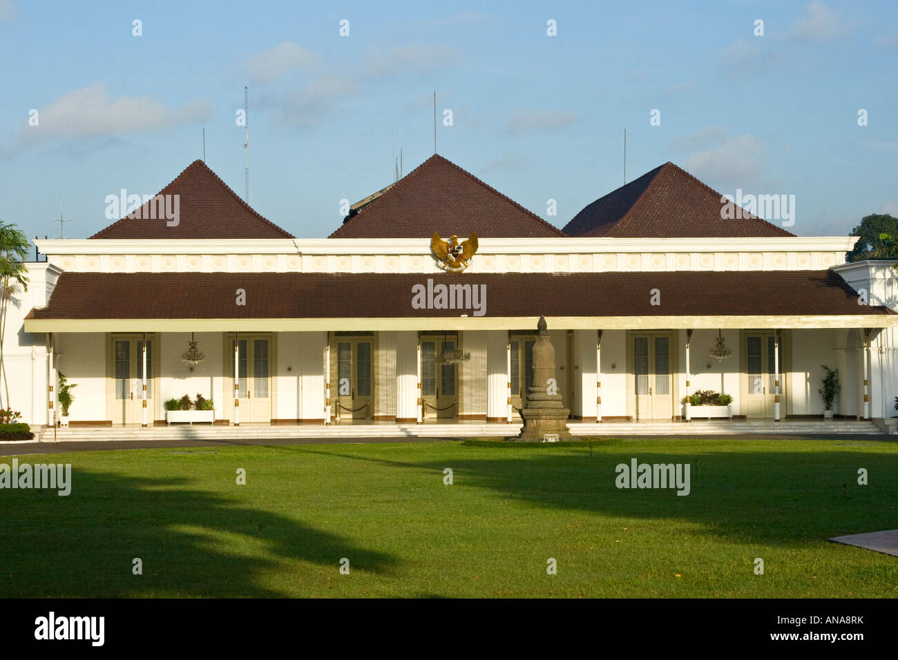 Gedung Agung Palace Istana Yogyakarta Indonesia Stock Photo - Alamy