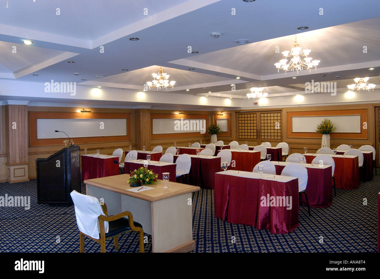 CONFERENCE HALLS, MASCOT HOTEL, KTDC, TRIVANDRUM Stock Photo - Alamy