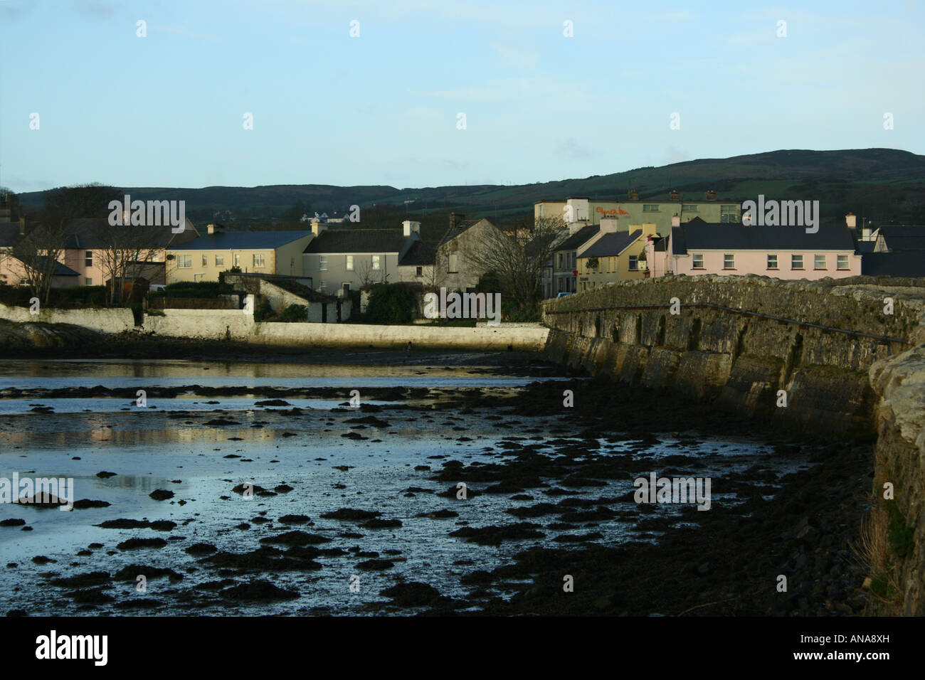 Malin town at low tide, Trawbreaga bay, Inishowen, Donegal, Ireland ...