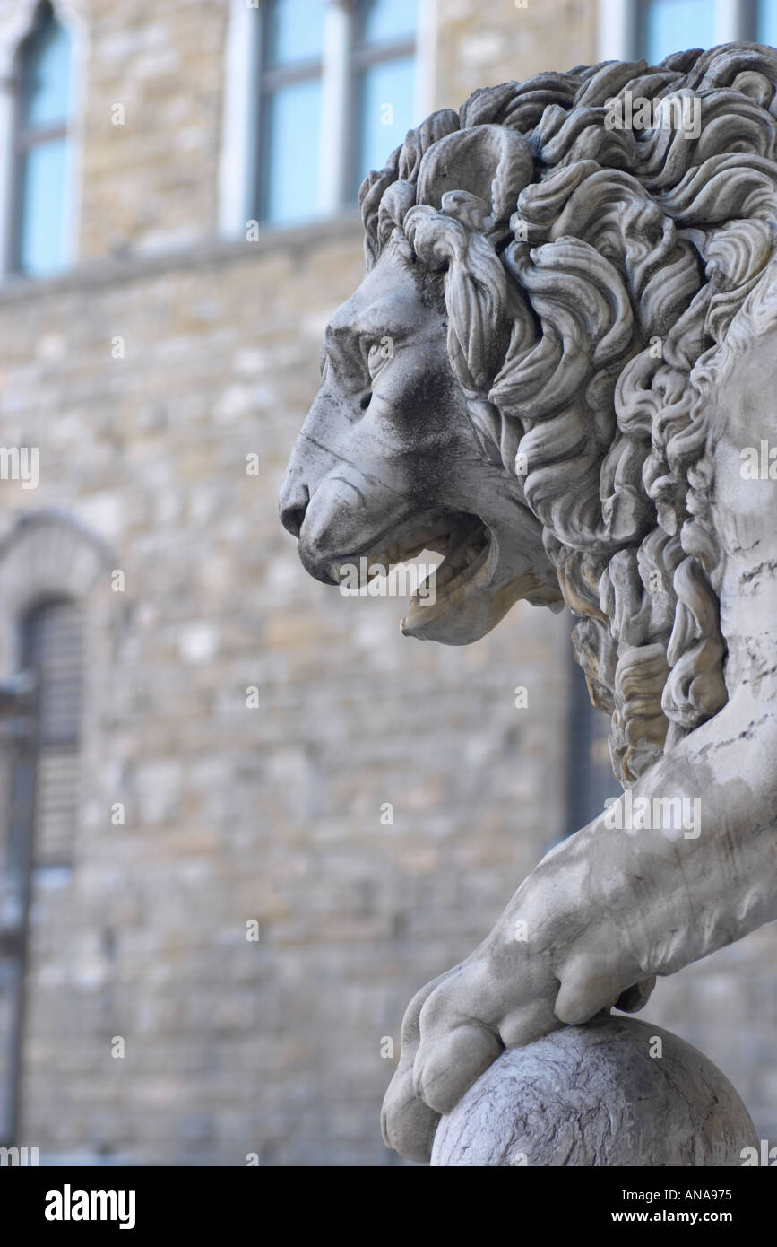 Medici lions sculpture High Resolution Stock Photography and Images - Alamy