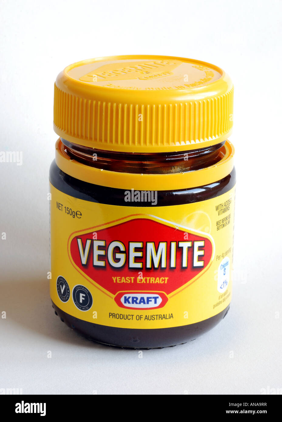 Jar of Vegemite Stock Photo - Alamy