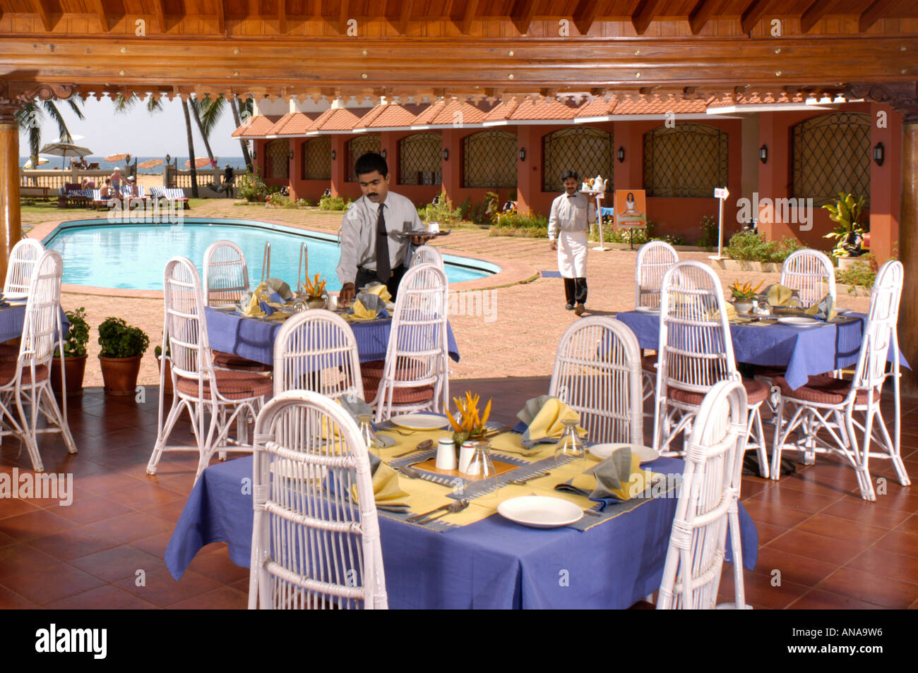 UDAY SAMUDRA BEACH RESORTS, KOVALAM, TRIVANDRUM Stock Photo - Alamy