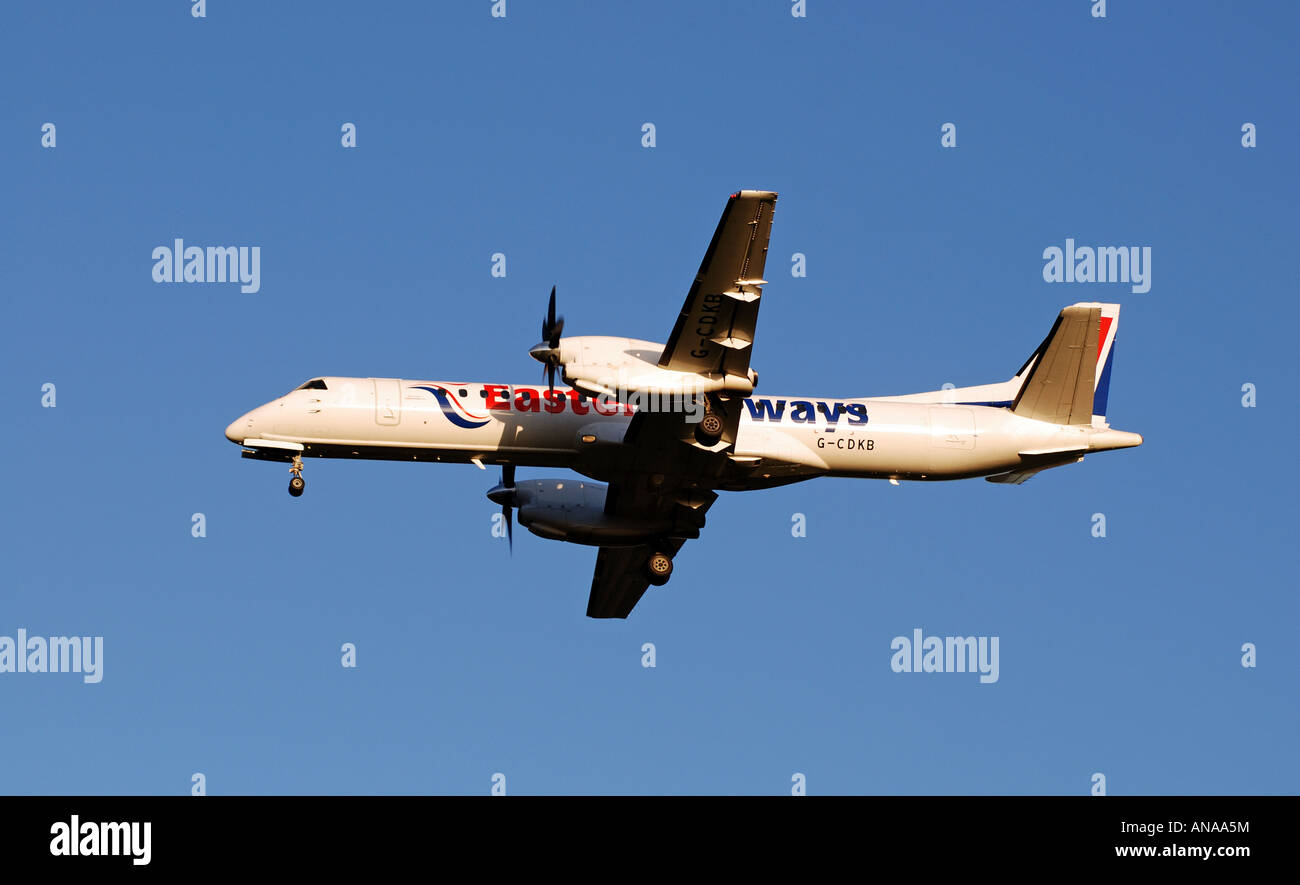 Eastern airways saab 2000 hi-res stock photography and images - Alamy