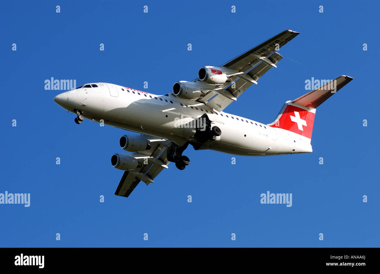 Avro Rj100 Rj 100 Aircraft High Resolution Stock Photography and Images ...