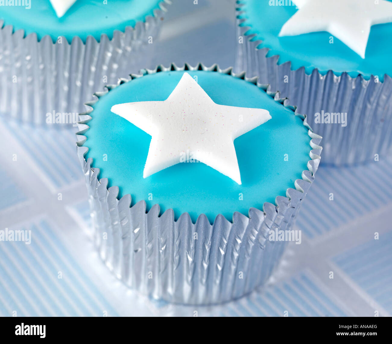 STAR FAIRY CAKES Stock Photo - Alamy