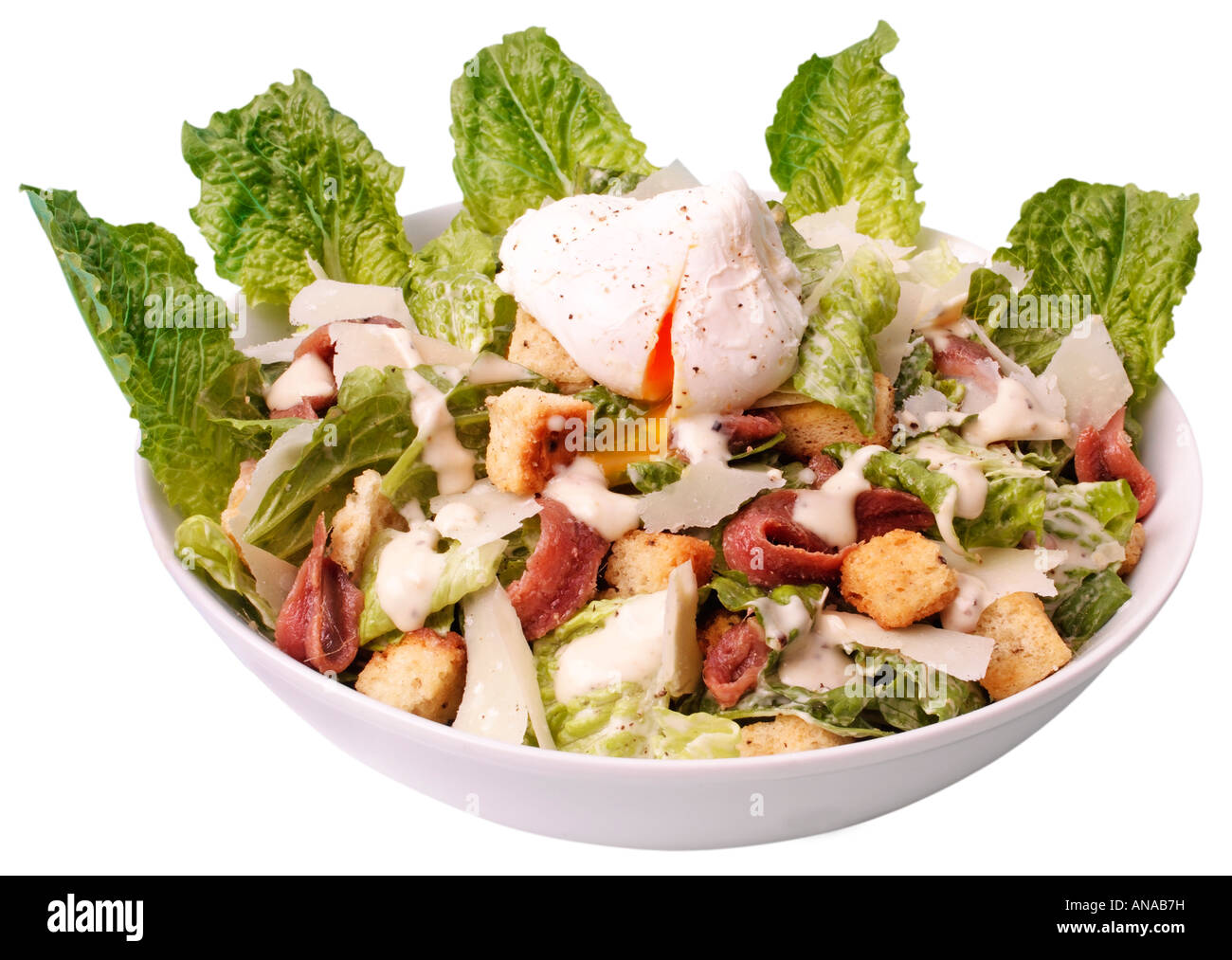 CAESAR SALAD CUT OUT Stock Photo - Alamy