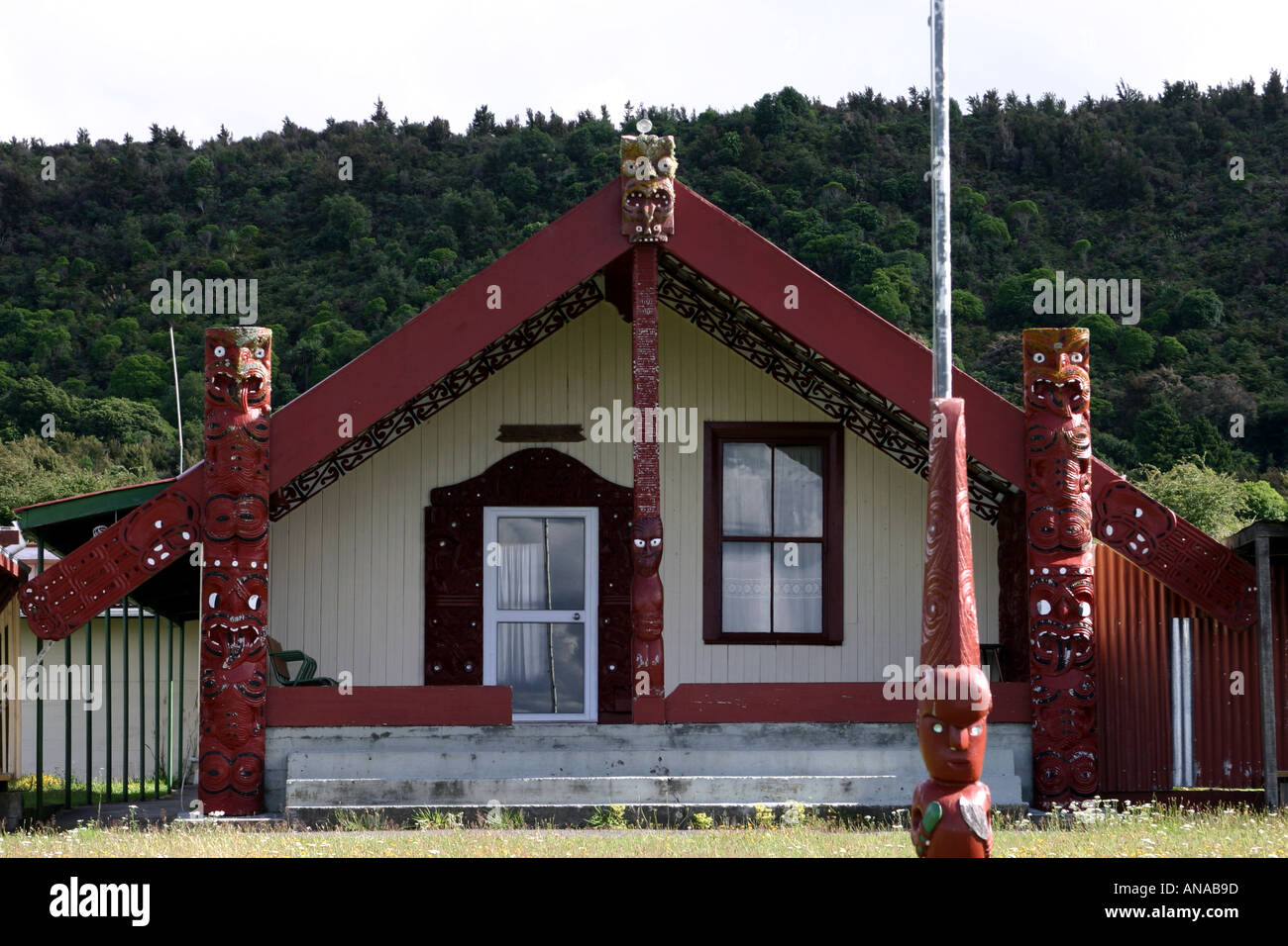 Maori settlement hi-res stock photography and images - Alamy
