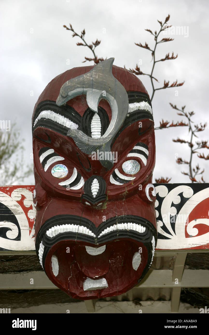 Maori carving patterns hi-res stock photography and images - Alamy