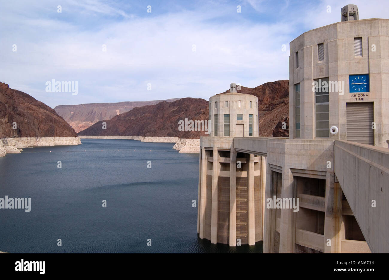 Clock hoover dam showing hi-res stock photography and images - Alamy