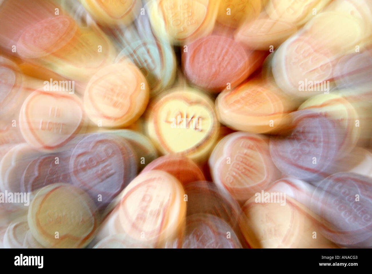 Lovehearts sweets hi-res stock photography and images - Alamy