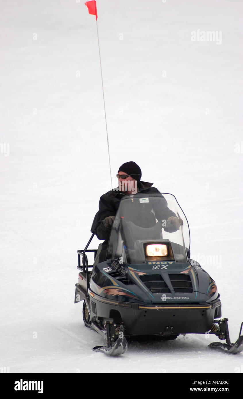 Snowmobiling in colorado hi-res stock photography and images - Alamy