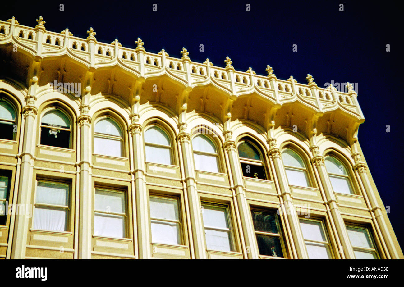 Arched windows detail on building, San Francisco, USA Stock Photo - Alamy