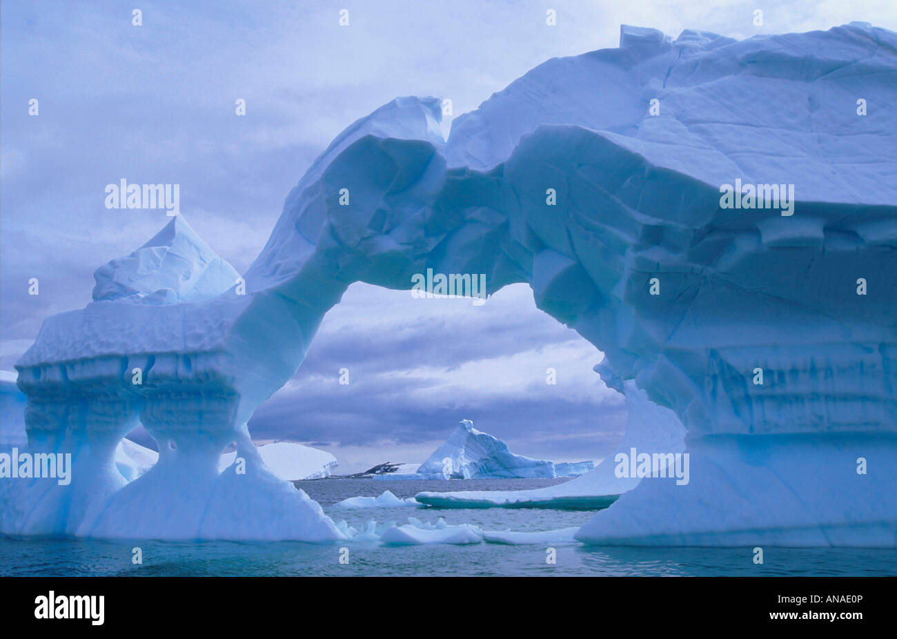 Ice arch in the Antarctic Stock Photo - Alamy